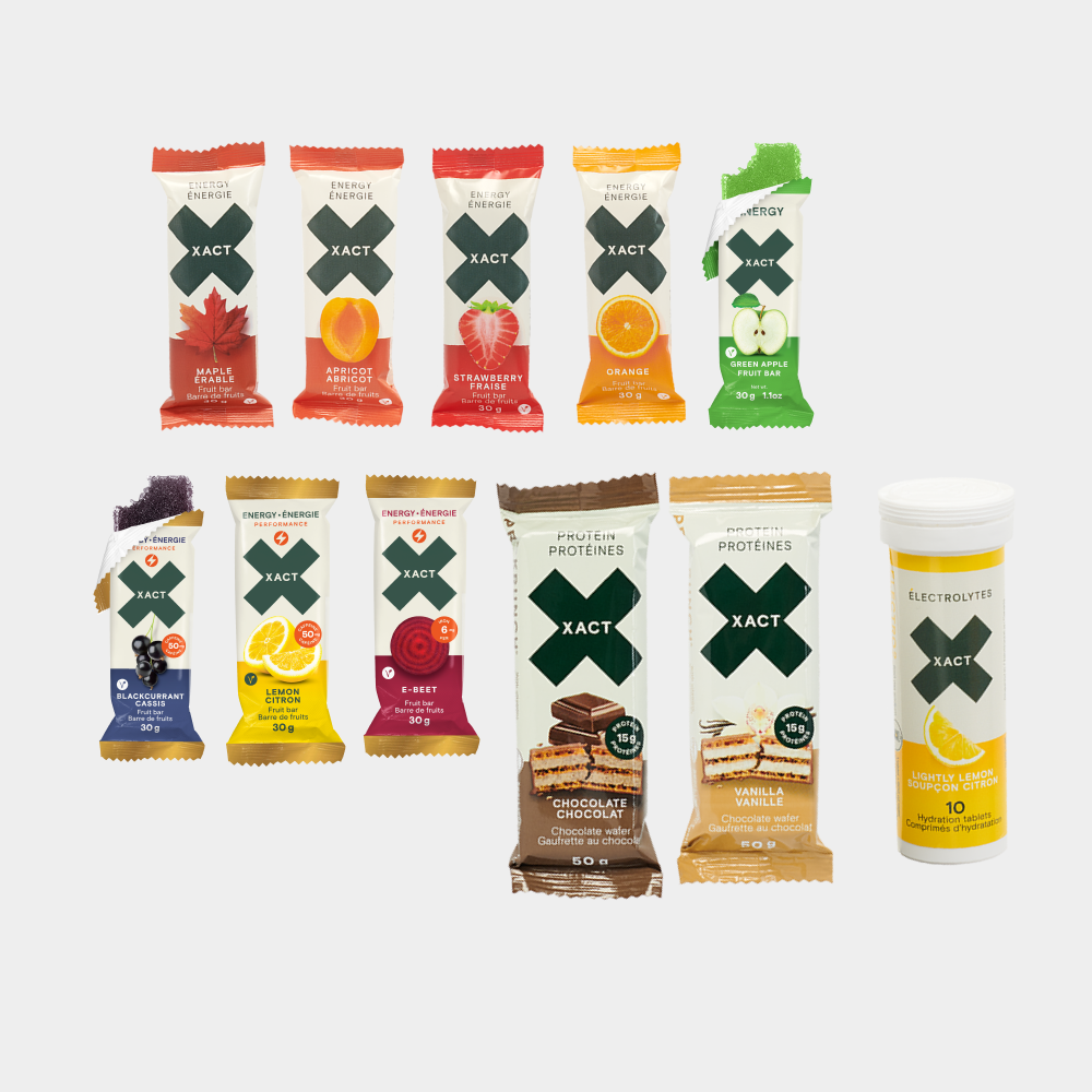 XACT NUTRITION. Portable food for active people. We fuel your goals ...